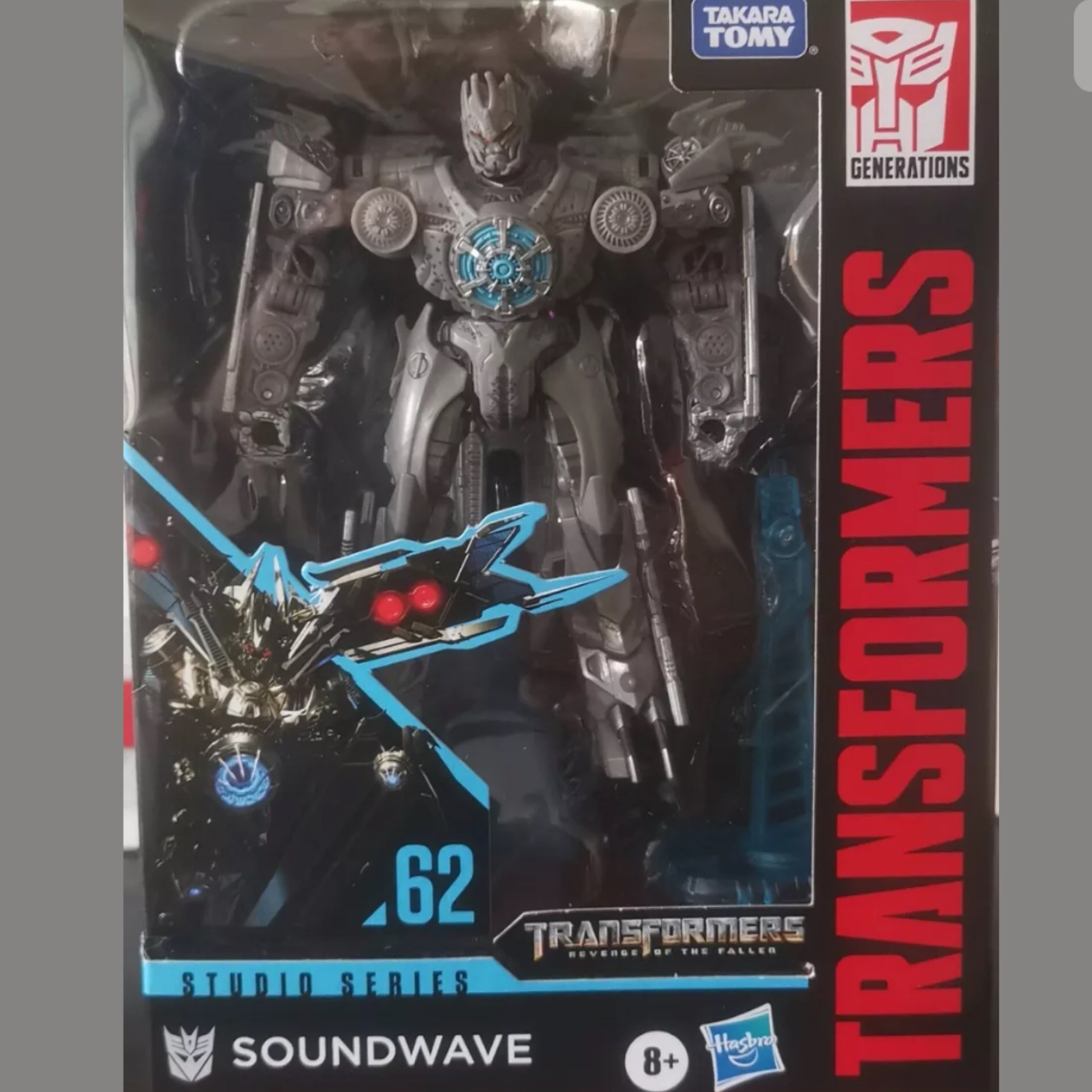 Transformers Studio Series 62 Deluxe Soundwave Action Figure ...